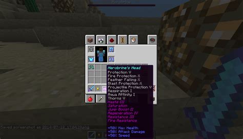 18 Armor With Potion Effects Via Command Blocks Redstone