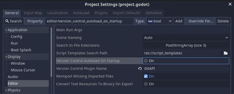 Shut Down Version Control · Issue 65080 · Godotenginegodot · Github