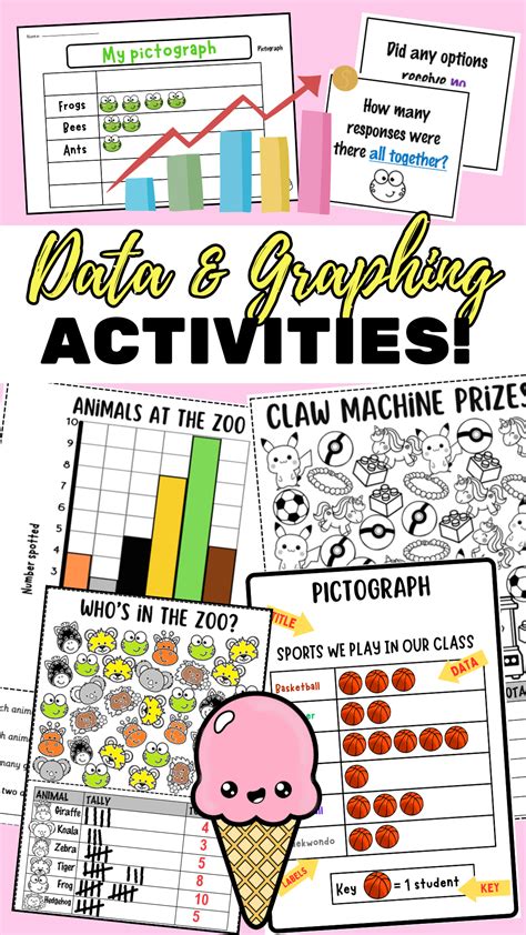 Data And Graphing Activity Pack Printables Posters Worksheets And Templates In 2024 Graphing