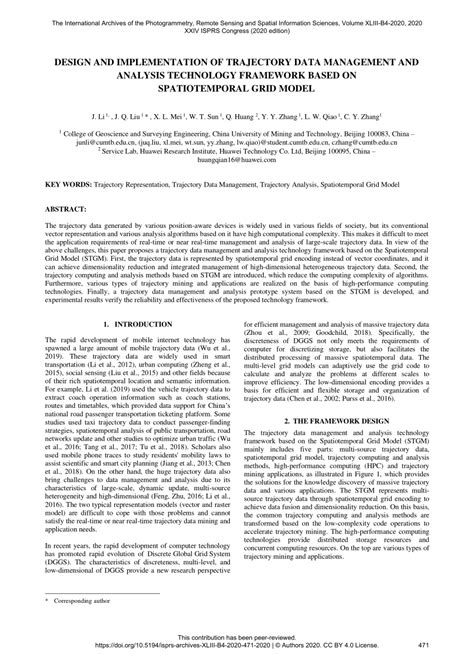 Pdf Design And Implementation Of Trajectory Data Management And