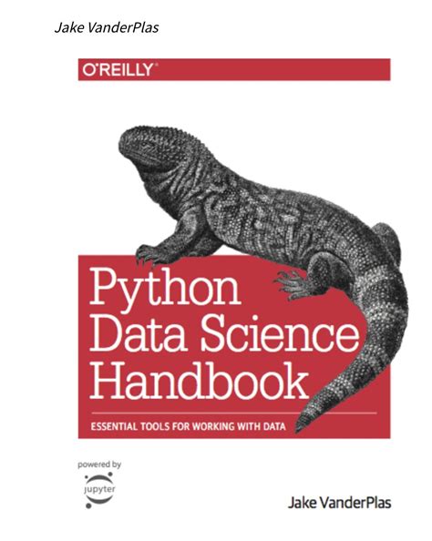 𝐏𝐲𝐭𝐡𝐨𝐧 𝐃𝐚𝐭𝐚 𝐒𝐜𝐢𝐞𝐧𝐜𝐞 𝐇𝐚𝐧𝐝𝐛𝐨𝐨𝐤 A Great Book On How You Can Learn Data