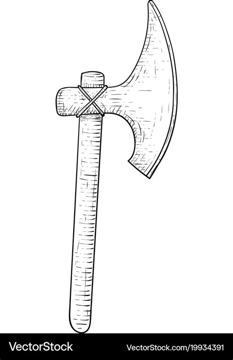 Viking Axe Drawing Easy At Pauline Mckee Blog