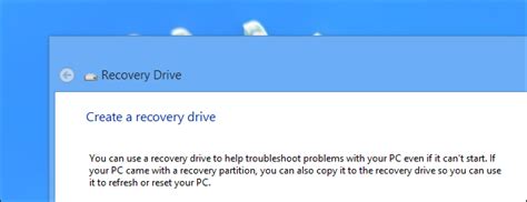 How To Create Recovery Partition On Windows