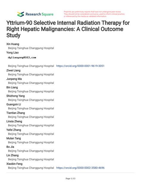 Pdf Yttrium 90 Selective Internal Radiation Therapy For Right Hepatic Malignancies A Clinical