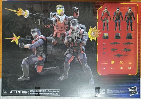 Hasbro Gi Joe Classified Cobra Viper Officer And Vipers Set Misb Gi Joe Arah Anniversary Can