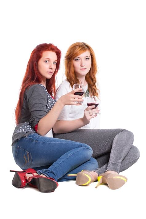 Two Redhead Women Stock Image Image Of Beauty Caucasian