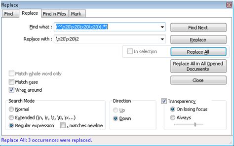 Javascript Is There A Way To Have Notepad Replace 4 Spaces With 2