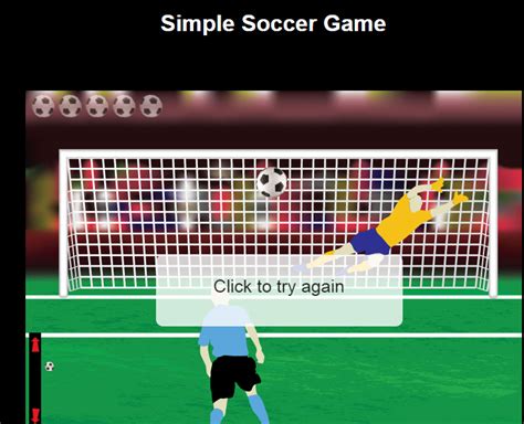 Simple Soccer Game Using Javascript With Source Code Sourcecodester Simple Soccer Game Using Javascript With Source Code Sourcecodester