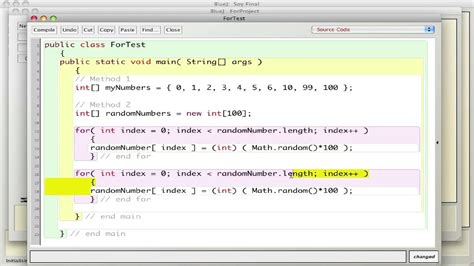 Java Arrays For Loops And Random Numbers Youtube