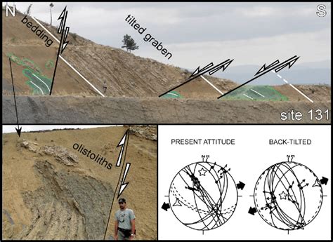 Tilted Conjugate Normal Faults In The Lower Cretaceous Çağlayan