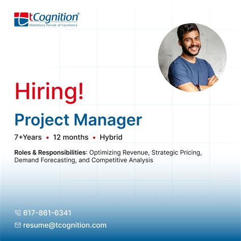tcognition on linkedin hiring project manager technology innovation innovation…