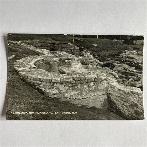 Postcard Vindolanda Roman Fort Northumberland Retrospectro