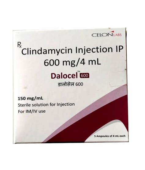 Clindamycin Injection In Thane क्लिंडामाइसिन इंजेक्शन ठाणे Maharashtra Get Latest Price