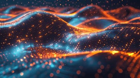 Premium Photo 3d Abstract Representation Of Data Flow And Connectivity