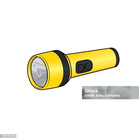 부모와 교사를위한 유치원 및 가정 훈련에 대한 벡터 일러스트 인 아이들을위한 만화 손전등 사진 손전등에 대한 스톡 벡터 아트 및 기타 이미지 Istock
