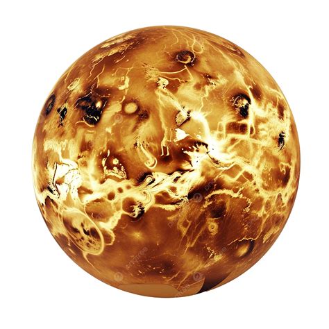 Lindo Planeta Vênus Png Sistema Solar Espaço Planeta Png Imagem