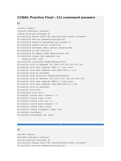 Ccna1 Practice Final Pdf I Pv6 Gateway Telecommunications
