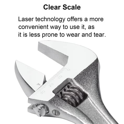 Stanley Chrome Adjustable Wrench Spanner 81012 Model 87432 8