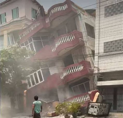 မန္တလေးနှင့် တောင်ကြီး အင်အားပြင်း ငလျင်လှုပ်၊ ထိုင်း မြန်မာနယ်စပ်ထိ ငလ