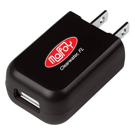 Ul Listed Rectangular Usb A C Adapter Hit Promotional Products