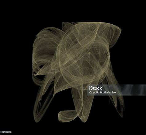 검은 바탕에 올리브 추상 프랙탈입니다 판타지 프랙탈 텍스처입니다 디지털 예술입니다 3d 렌더링입니다 컴퓨터 생성 이미지 3차원 형태에 대한 스톡 사진 및 기타 이미지