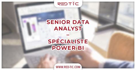 Senior Data Analyst SpÉcialist Power Bi Red Tic