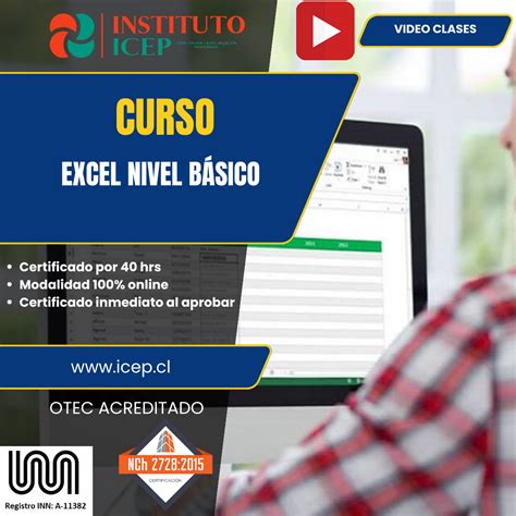 Excel Nivel Básico Instituto Icep