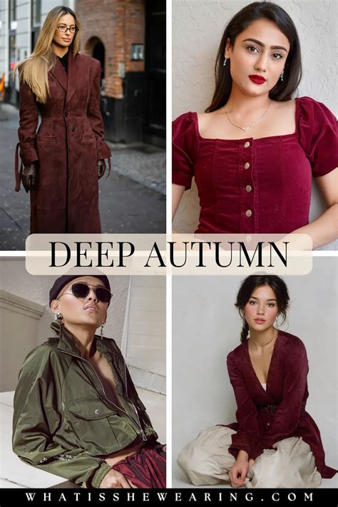 Dark Autumn Color Palette A Complete Guide