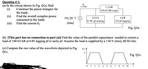 Solved Question A In The Circuit Shown In Fig Q A Chegg