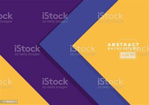 디지털 페인팅 추상 기하학적 다채로운 벡터 배너 및 배경 파란색 보라색 및 노란색의 삼각형과 화살표 0명에 대한 스톡 벡터 아트 및 기타 이미지 Istock