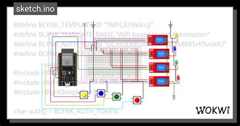 Wifi Based Home Automation Project Mobile App Wokwi Esp32 Stm32