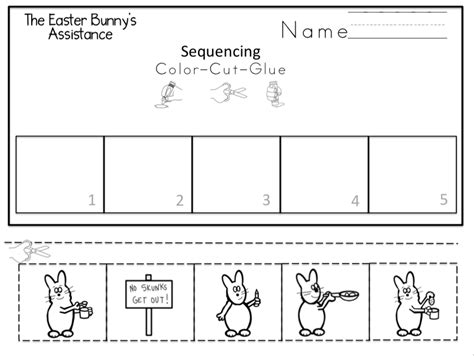 The Easter Bunnys Assistant Book Unit ~ Book Units By Lynn