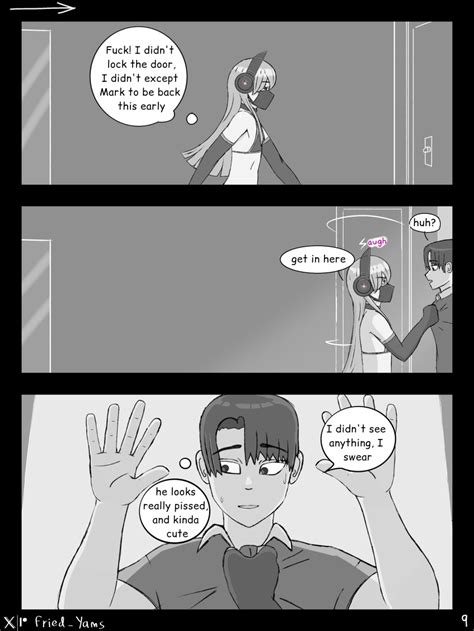 Rule 34 Cat Ear Headphones Comic Page English Text Femboy Sweetpotat0