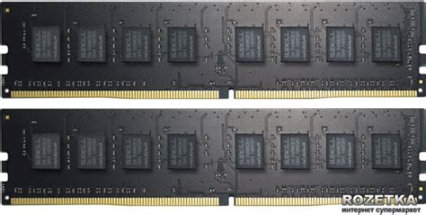 Оперативная память G Skill Ddr4 2400 8192mb Pc4 19200 Kit Of 2x4096 Value F4 2400c15d 8gnt
