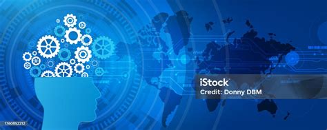 추상 배경 이미지 뇌 메커니즘 개념 첨단 기술 및 통신 네트워크 추상적인에 대한 스톡 사진 및 기타 이미지 추상적인 기어 기계 부분 테크놀로지 Istock