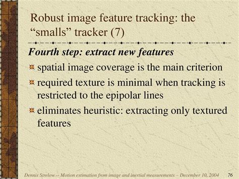 motion from image and inertial measurements ppt download