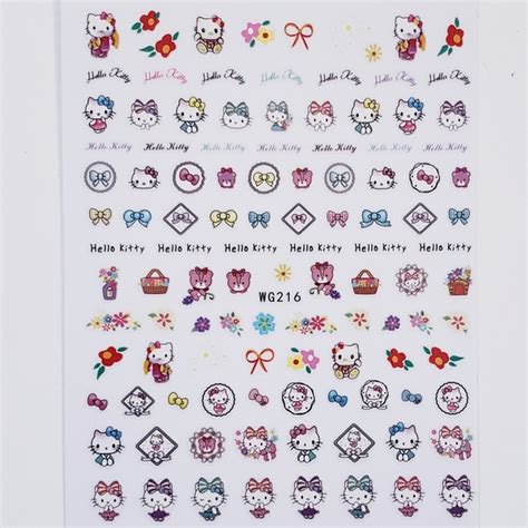 Makeup 415 Hello Kitty Nail Art Stickers Poshmark