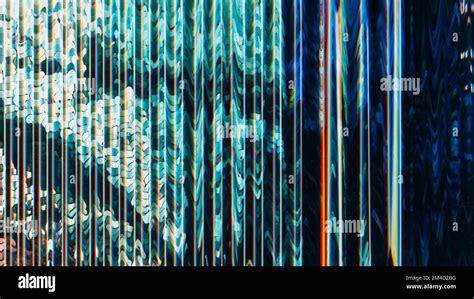 Glitch Error Static Noise Striped Pattern Stock Photo Alamy