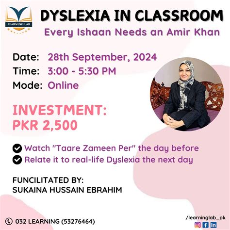 Learning Lab Pk On Linkedin Learninglab Dyslexiaawareness