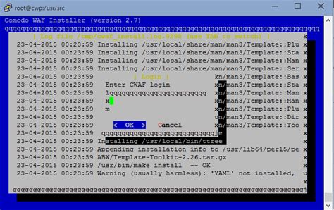 Install Mod Security And Comodo WAF In CWP Knowledgebase BullTen Web Hosting Solutions