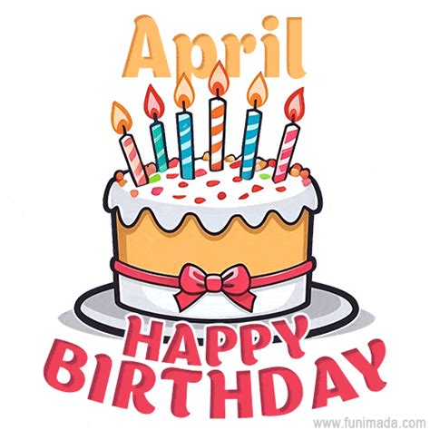 Happy Birthday April S For Her Download On