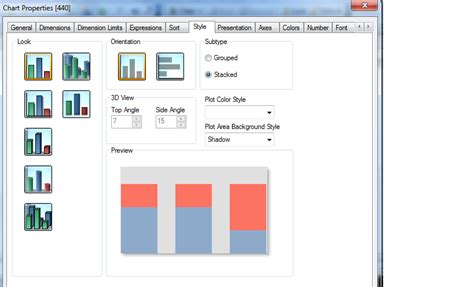 How To Create Stacked Chart Qlik Community 268056