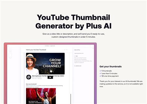 Ai Youtube Thumbnail Generator Vectorlens