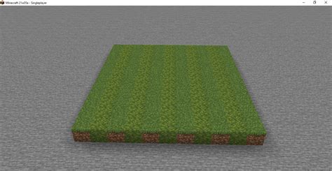 We Can Use The Knew Moss Block Instead Of Concrete In The Latest Snapshot R Minecraft