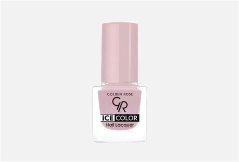 Golden Rose Лак для ногтей ICE COLOR 220, Нежная фиалка 6 мл — купить в ...