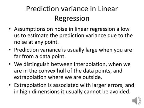 4 2 1 Interpolation Extrapolation And Prediction Variance