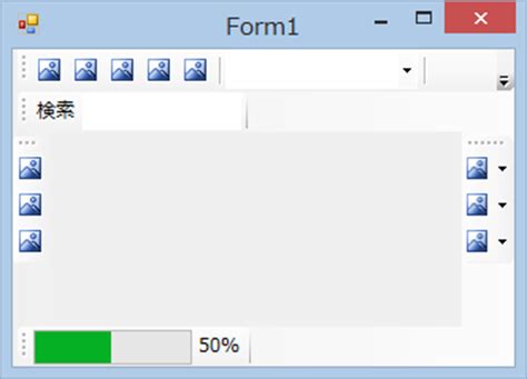 ToolStripとToolStripContainerを使ってツールバーの位置をユーザーが変更できるようにする NET Tips VB NET C