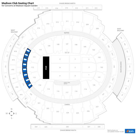 Madison Club Seats At Msg At Carmen Wong Blog