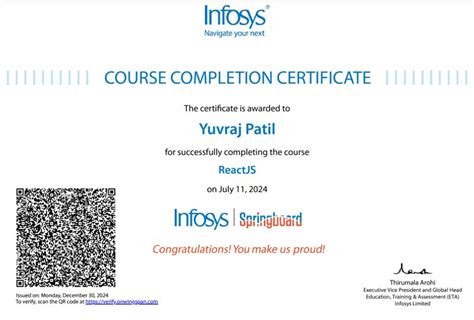 Yuvraj Patil On Linkedin Reactjs Webdevelopment Lifelonglearning Professionalgrowth