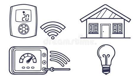 A Logo For A Home Automation System Featuring A Blue House With Two Wrench Symbols Home